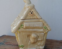 Candy House Cookie Jar