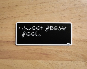 Times Like These Earthbound Dialog Box