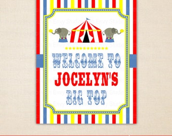 Circus signs | Etsy
