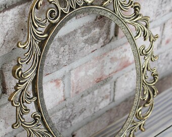 Popular items for oval metal on Etsy