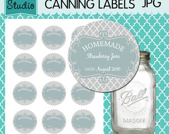 Canned food label | Etsy