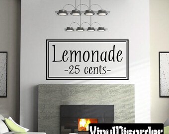 Lemonade 25 cents | Etsy