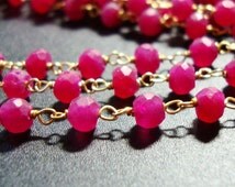 Popular items for ruby chain on Etsy
