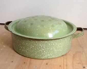 Popular items for enamel cooking pot on Etsy