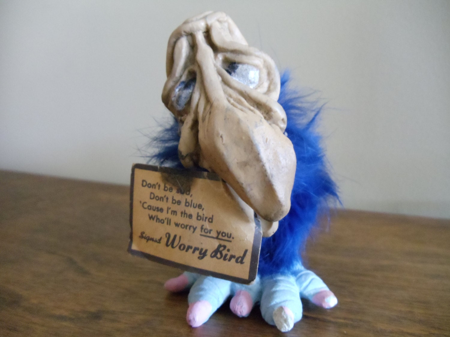Vintage Worry Bird Circa 1950-1960 386