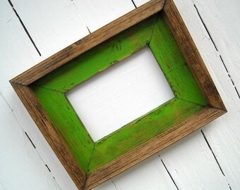 Lime green frame | Etsy