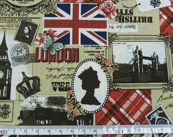 Popular items for british fabric on Etsy