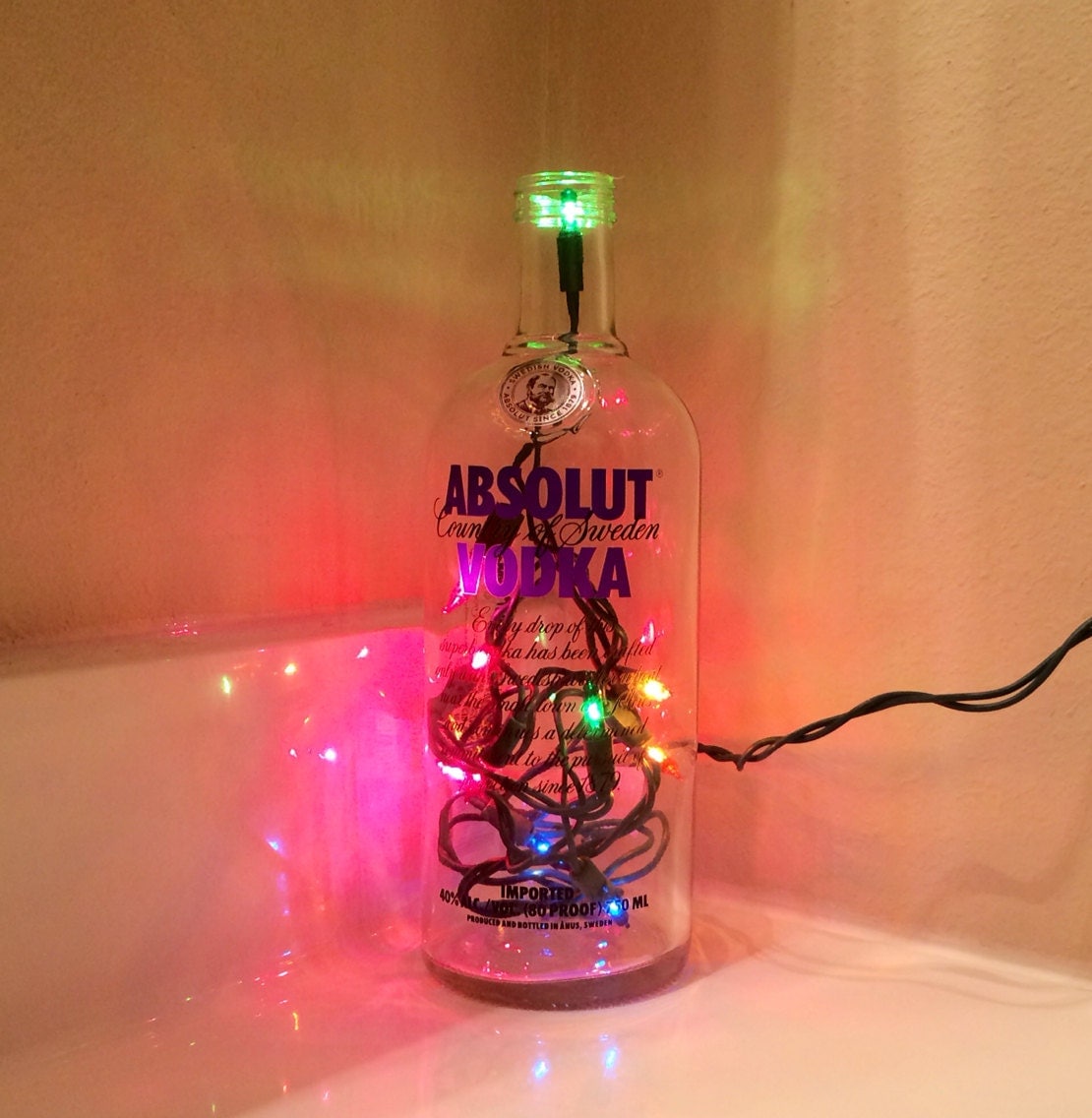 Colorful Liquor Bottles