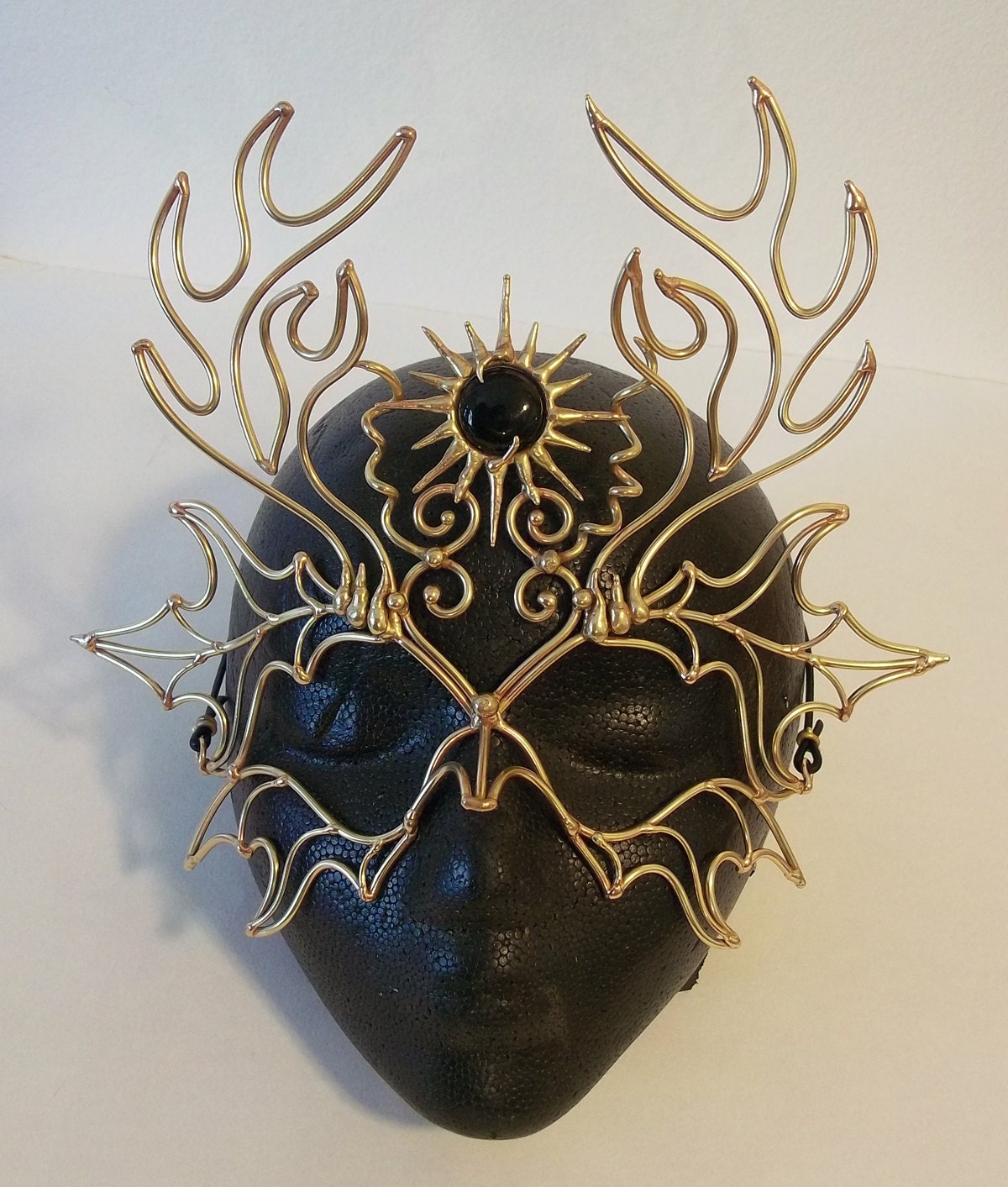 Bronze Horned God Mask