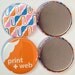 50 2.25 inch Full color Custom Buttons w/ by cheapestbuttonsnet