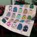 Cute Bug Jar Quilt Block PDF Pattern Children Baby. Instant
