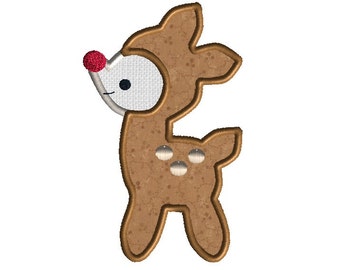 Gingerbread in a Teacup Applique Machine Embroidery by SewChaCha