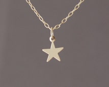 Popular items for gold star necklace on Etsy