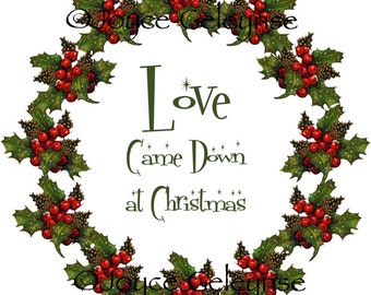 Popular items for love came down on Etsy