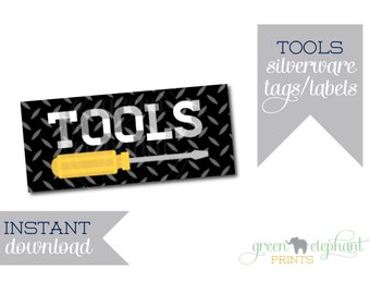 Popular items for tool labels on Etsy