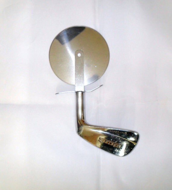 Golf Club Pizza Cutter Upcycled golf club man cave