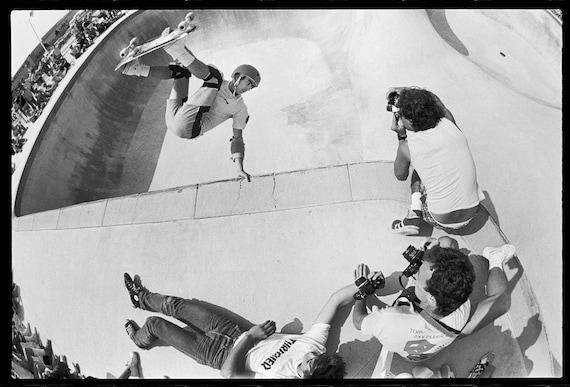 Lance Mountain Upland 1985 Skateboarding Photo J Grant