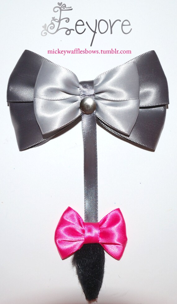 Eeyore Hair Bow