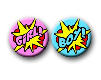 Superhero button | Etsy