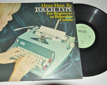 Unique typing instructions related items | Etsy