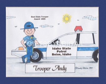 State trooper | Etsy