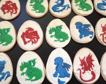 Popular items for dragon cookies on Etsy