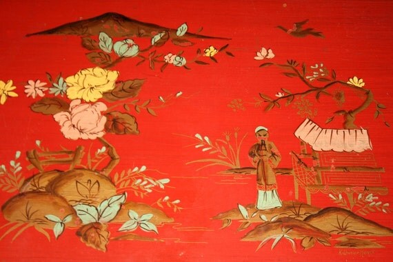 Katherine Henick Chinese Modern Coffee Table 1930s Era Estate