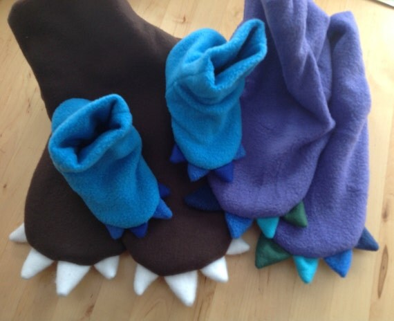 Monster Toe Slippers for adults