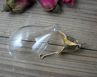 Tear drop bottle | Etsy