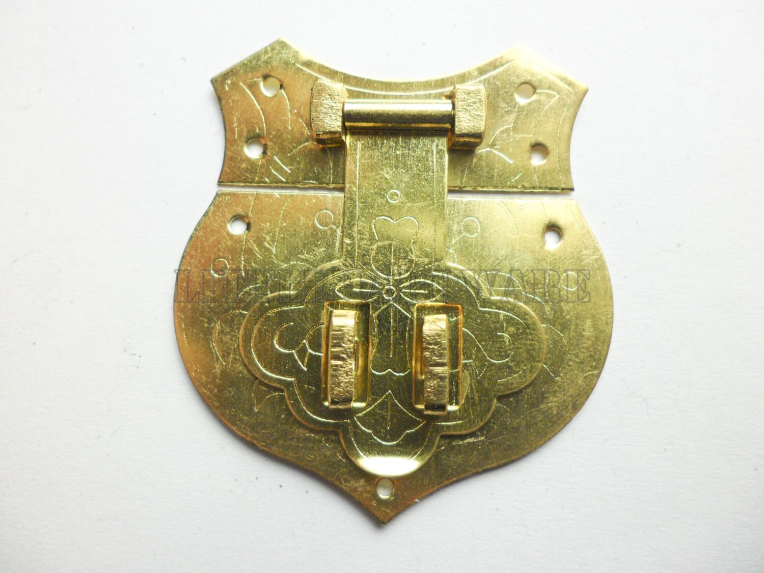 40mmX45mm golden small box hardware jewelry box latch gift