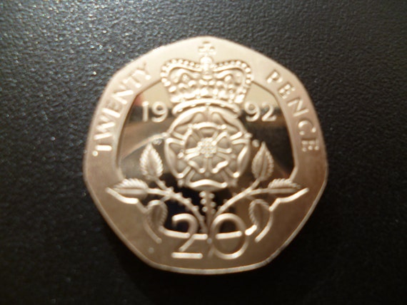 UK Twenty Pence 20p coin in superb proof condition by akpcoins