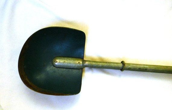Vintage Swedish Ice Auger Ice Fishing Spoon Torshalla Sweden
