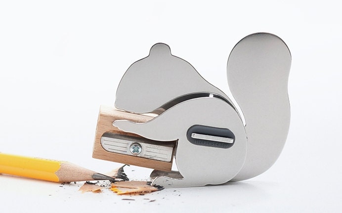 Stainless Steel Pencil Sharpener Square