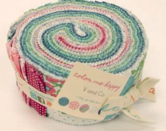 Moda - Color Me Happy by V & Co - Jelly Roll