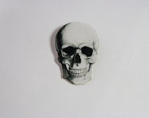 Popular items for skull brooch on Etsy