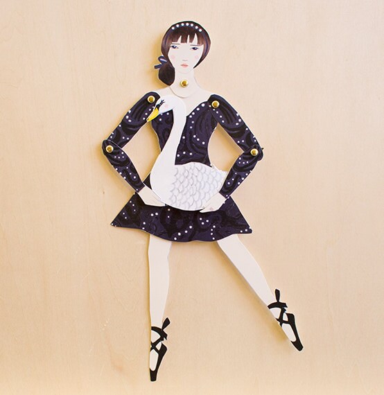 My Little Ballerina Paper Doll