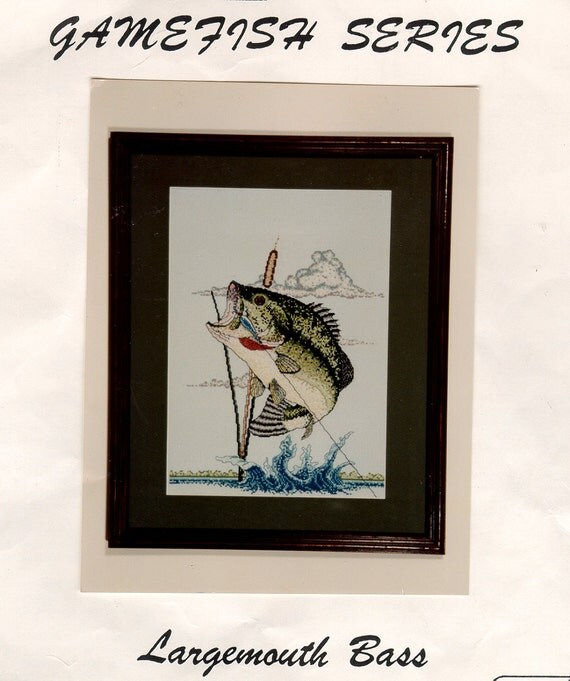 Bass Fish Cross Stitch Patterns