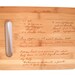Handwritten Engraved Cutting Board Personalized Bamboo