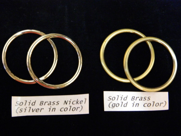 Handmade Double Ring Leather Belt Mens Womens 1 by MountainLeather