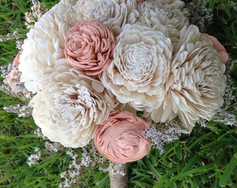 Balsa wood bouquet | Etsy