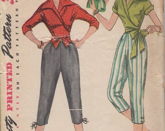 Popular items for pedal pushers on Etsy