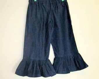 Unique ruffle pants related items | Etsy