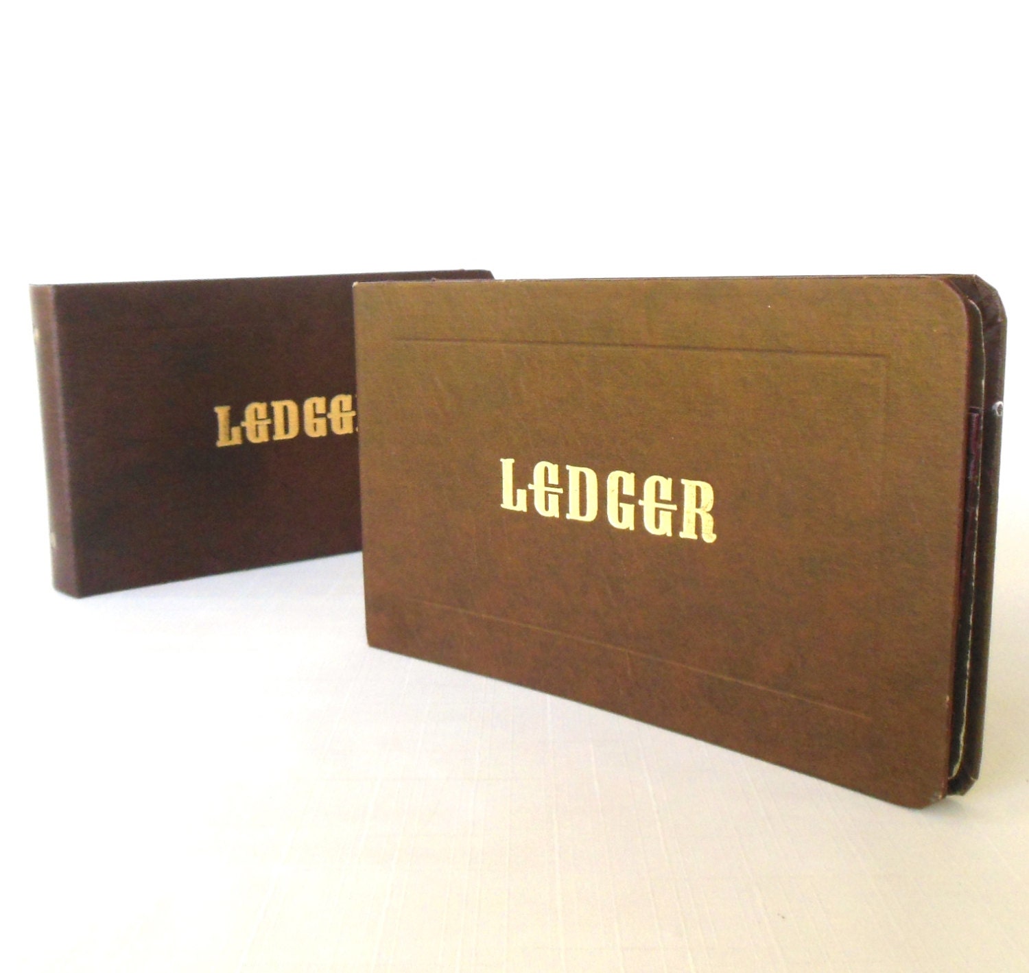 Small Ledger Accounting Binder Book fits 8.5 x 5 Ledger