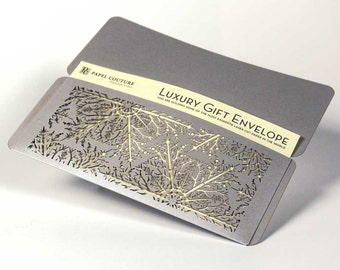 Laser Cut Gift Envelope Set of 6 Unique by papelcouture on Etsy