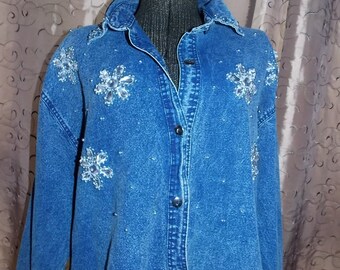 Items similar to Man's Western rhinestone jacket made by Turk late ...