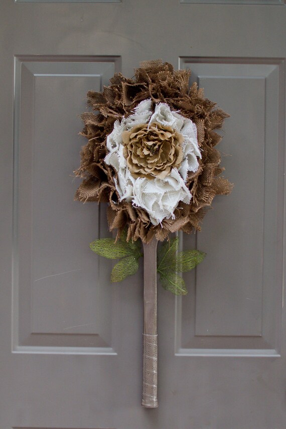 Items similar to Unique Tennis Racket Home Accent with Brown/White ...