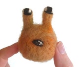 Handmade Felted Fibre Sculpture. by Knittynudo on Etsy