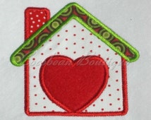 Unique house applique related items | Etsy