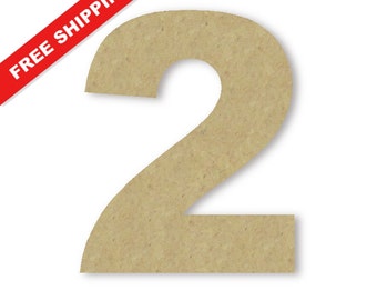 Large wood numbers | Etsy