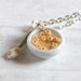 Cereal bowl necklace cheerios fruit loops cornflakes cocoa